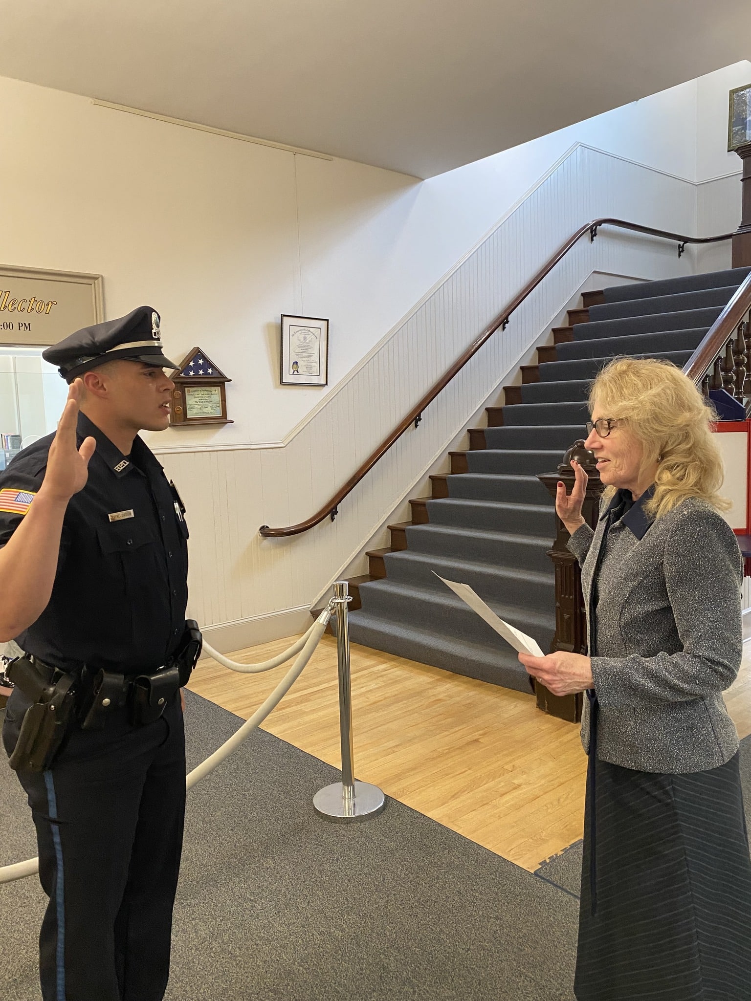 Welcome, Officer Brandon Payne-Drouin - Hudson Police Department